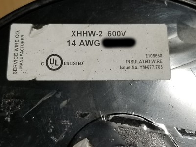 Service Wire #14awg 7 Stranded Tinned Copper XLPE XHHW-2 Wire 600V Gray ...