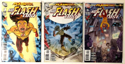 FLASHPOINT: KID FLASH LOST (2011) #1-3 COMPLETE SET LOT FULL RUN DC BRAINIAC | eBay