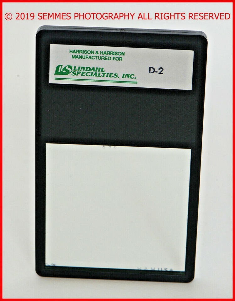 3in. Harrison & Harrison Diffusion Effect Filter #2 Lindahl Specialties ...