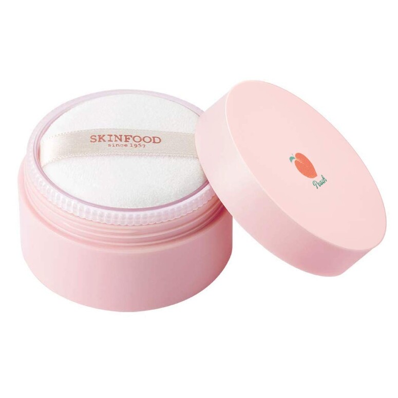 FACE POWDER Peach Cotton Multi Finish Powder 15g Korean Makeup Korean ...