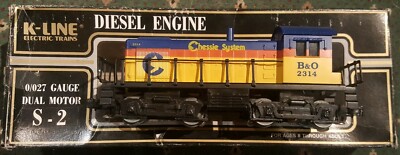 K-Line Chessie System Dual Motor S-2 Diesel Switcher B&O 2314 | eBay