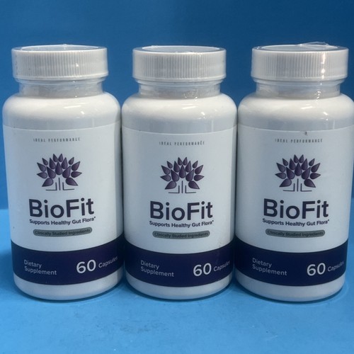 BioFit Probiotic Capsules Supports Healthy Gut Health Supplement 60 ...