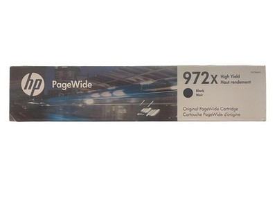 HP 972X F6T84AN Black Ink Cartridge New Dated Aug 2027 889296769231| eBay
