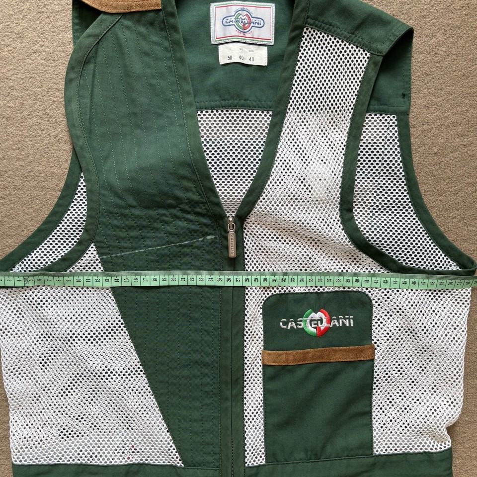 Castellani Shooting Vest Size 40UK | eBay UK
