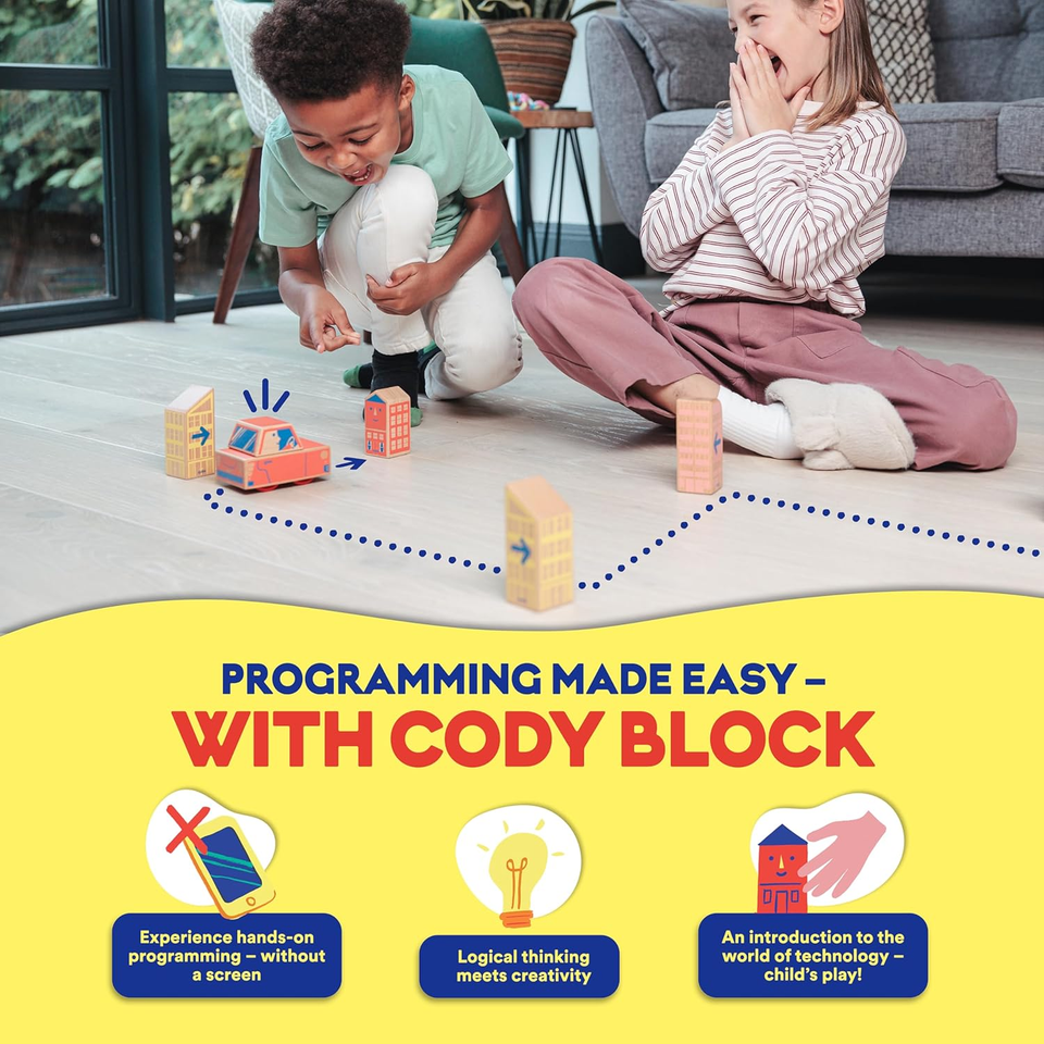 Cody Block Starter Set - STEM Building Blocks for Kids 4+, Screen-Free ...