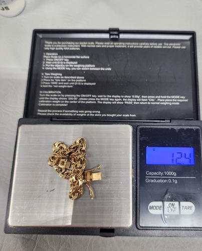 18k 750 Scrap Gold Chain 12.4 Grams | eBay