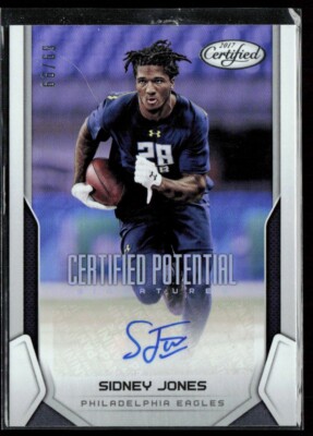 2017 Panini Certified Potential Signatures Sidney Jones Auto 89/99 ...