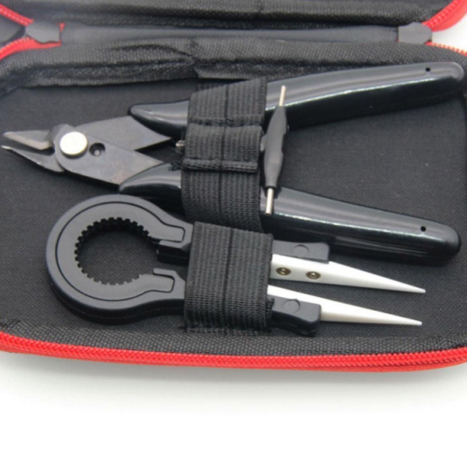 DIY Tool kits Cotton Accessories Pliers Ceramics Tweezers Coil Tool k ...