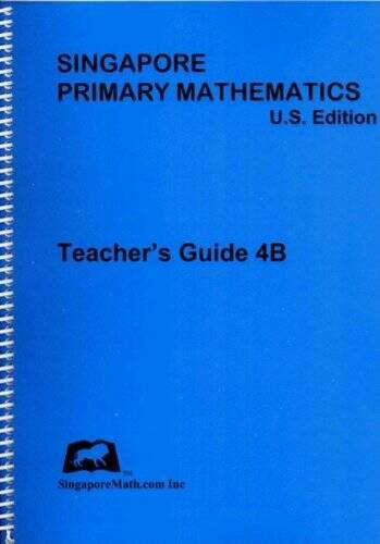Primary Mathematics, Teachers Guide 4B, U S Edition an - ACCEPTABLE | eBay