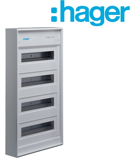 Hager Aufputz Unterputz Verteiler Sicherungskasten Unterverteilung ...