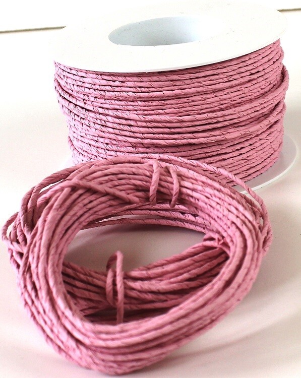 5m 100m Paper Covered Craft / Florist Wire 2 mm - 18 Different Colours ...