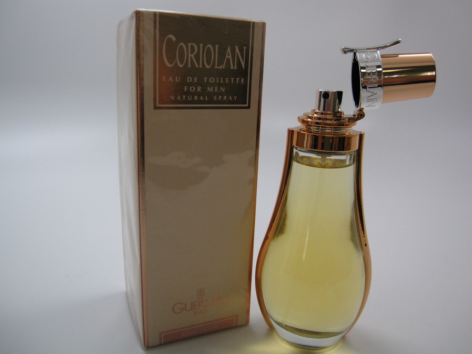 CORIOLAN MEN GUERLAIN PARIS 3.4 FL oz / 100 ML Eau De Toillette Spray ...