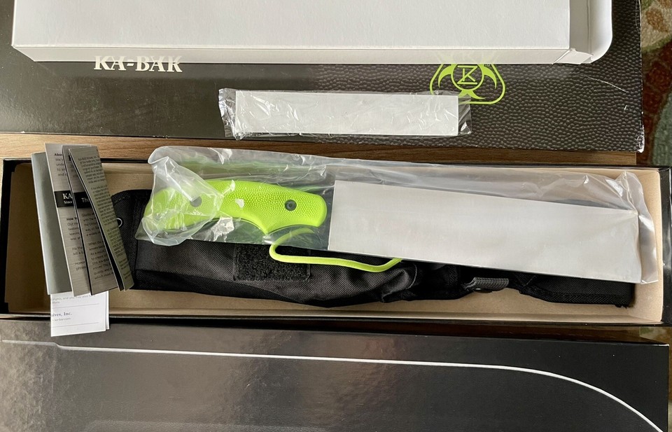 NEW KABAR 02-5701 ZK War Sword Large Fixed Blade Knife Machete ...