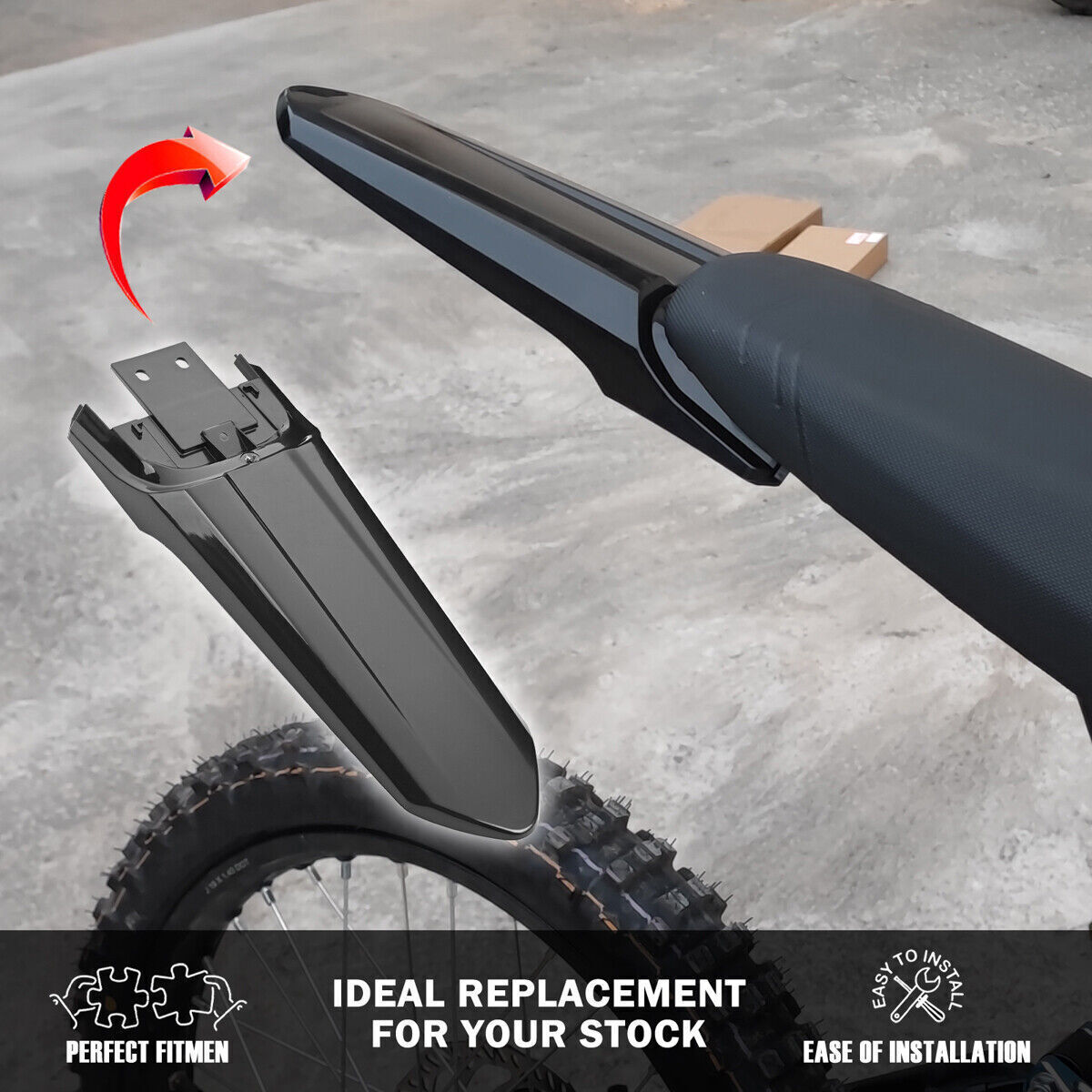 E Dirt Bike Surron Electric Dirt Bike Sur Ron Rear Fender Motorbike ...