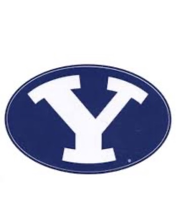 BYU NCAA College Logo Mascot Poster 12x8in Metal Sign Helmet i | eBay