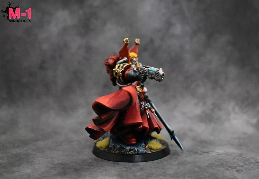Warhammer 40k Primaris Space Marines Blood Angels Mephiston M1 painted ...