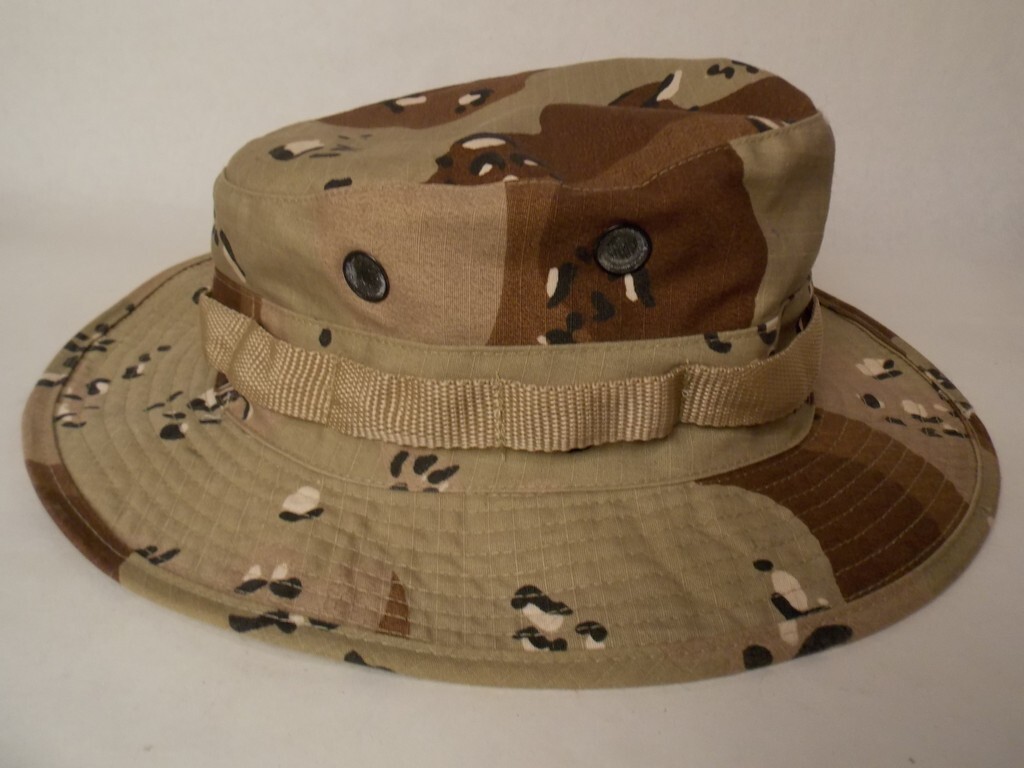 US GI Boonie Bucket Hat Military Desert Camo XL Cotto… - Gem