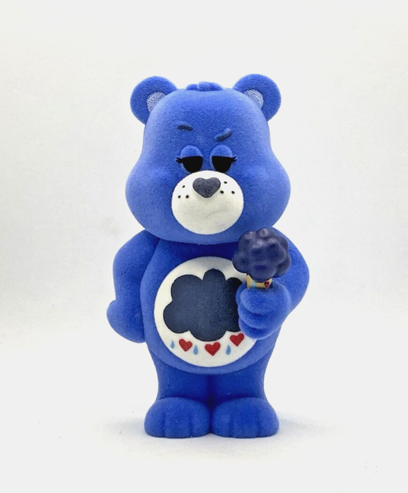 Funko Soda Care Bears Cartoon Grumpy Bear Flocked Chase Figure LE 1300 ...