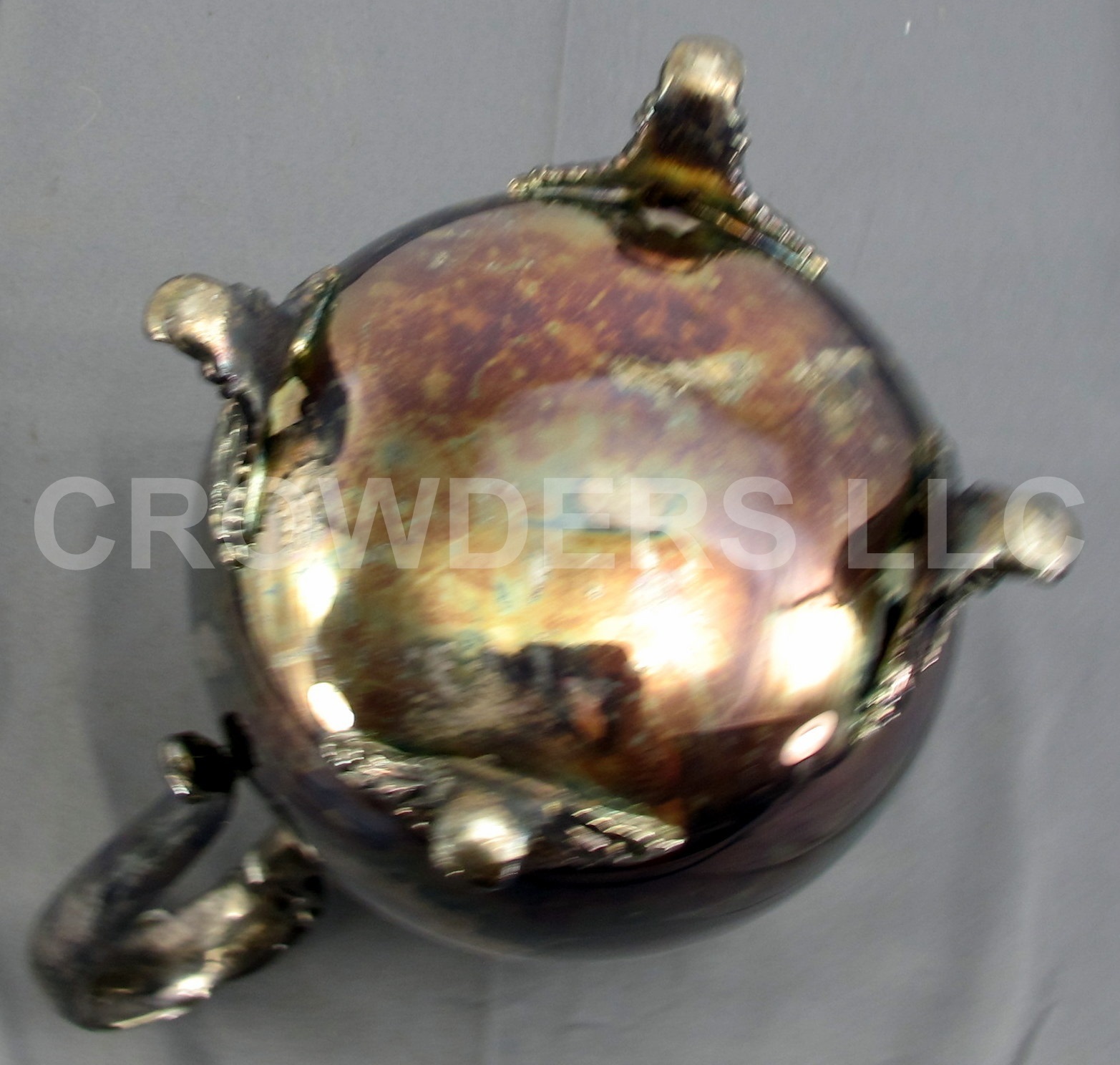 Int'l Silver Co Webster Wilcox Claw Foot Silver Plate Water Pitcher w ...