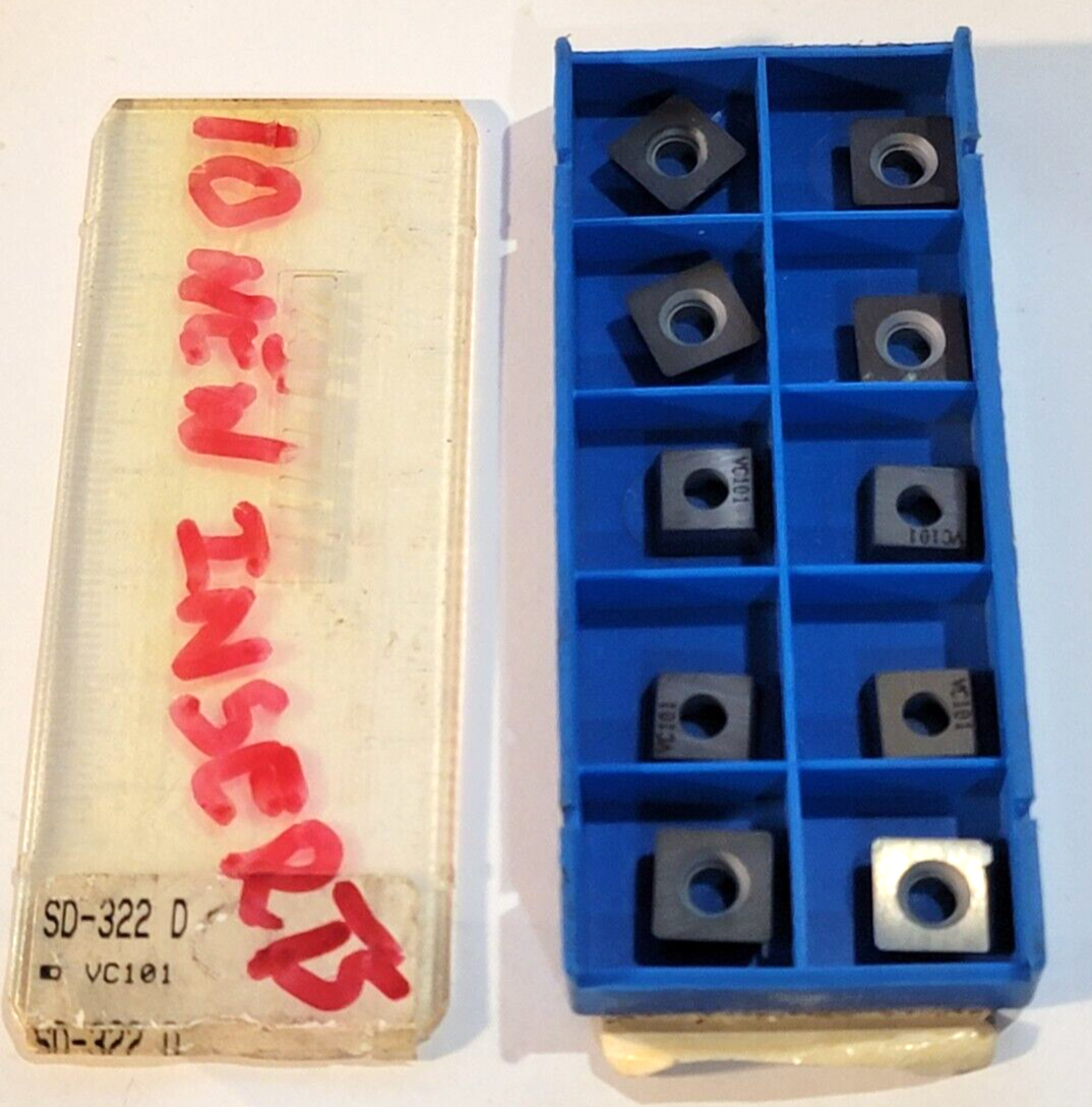 SPEB 322 D VC101 VALENITE *** 10 INSERTS *** FACTORY PACK ** | eBay