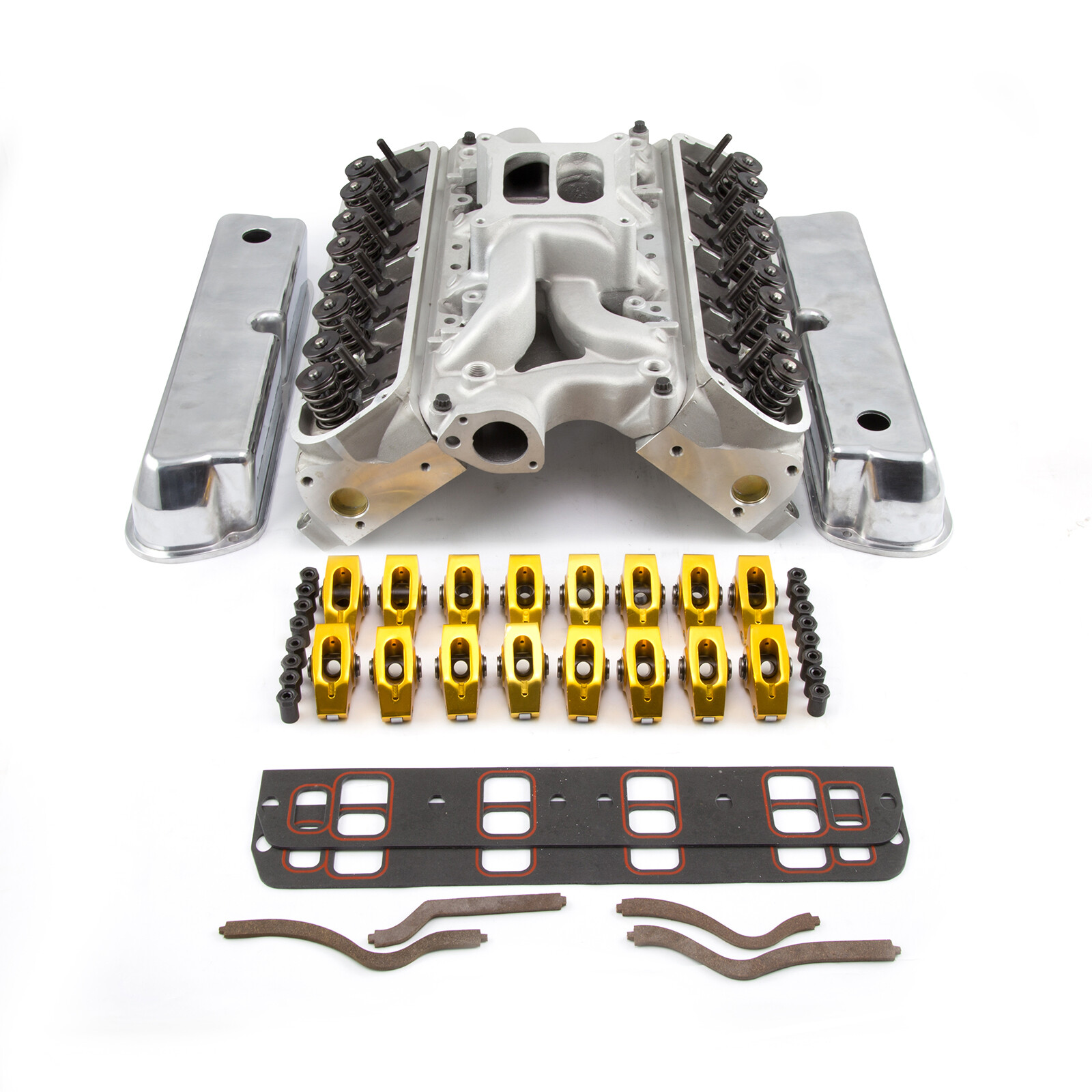 Ford SB 289 302 Solid FT CNC Cylinder Head Top End Engine Combo Kit ...