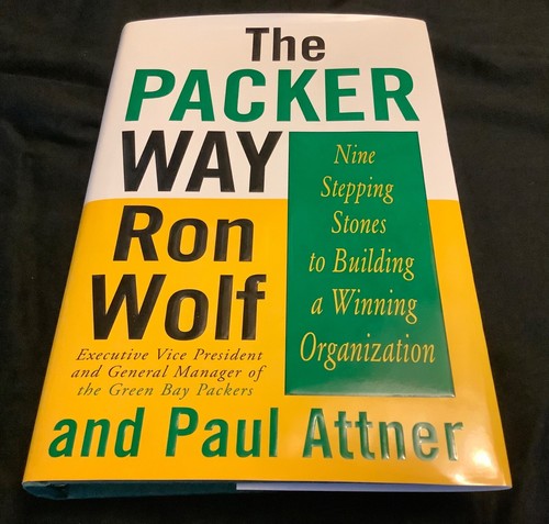 Vintage Signed Green Bay Packer Ron Wolf Hall of Fame Member The Packer ...