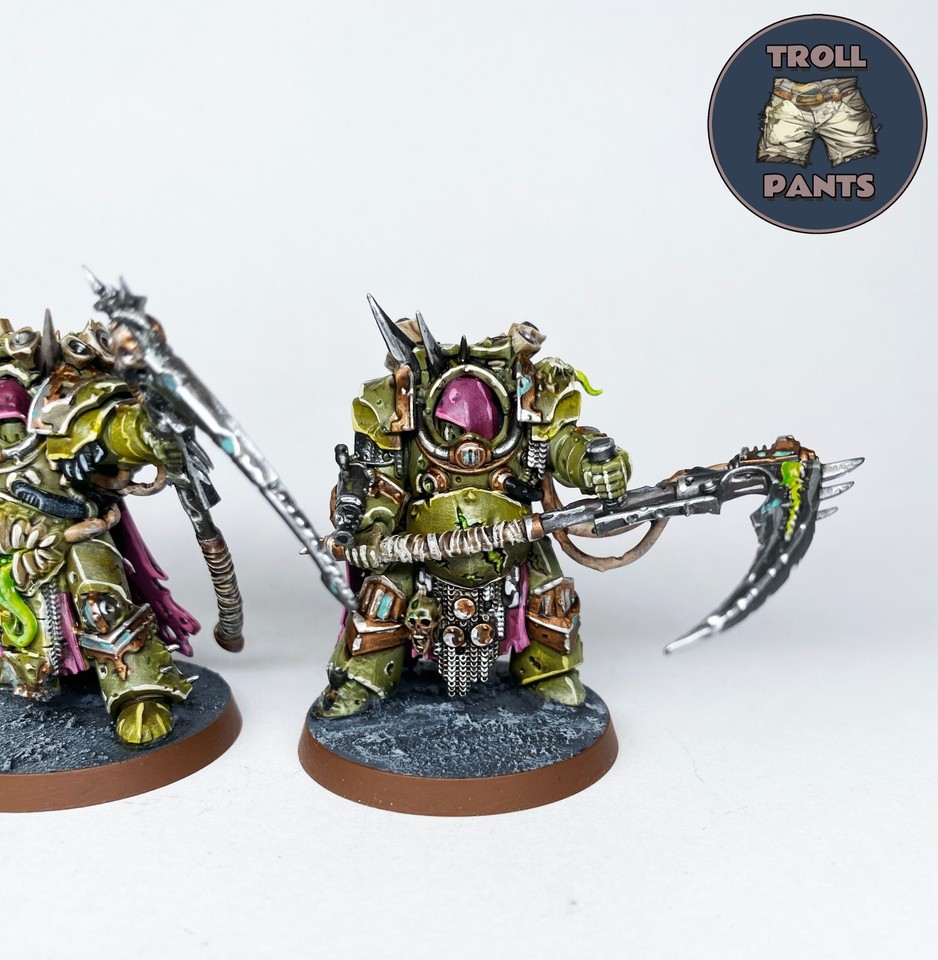 Warhammer 40k - Death Guard - Deathshroud Terminator Squad - Pro ...