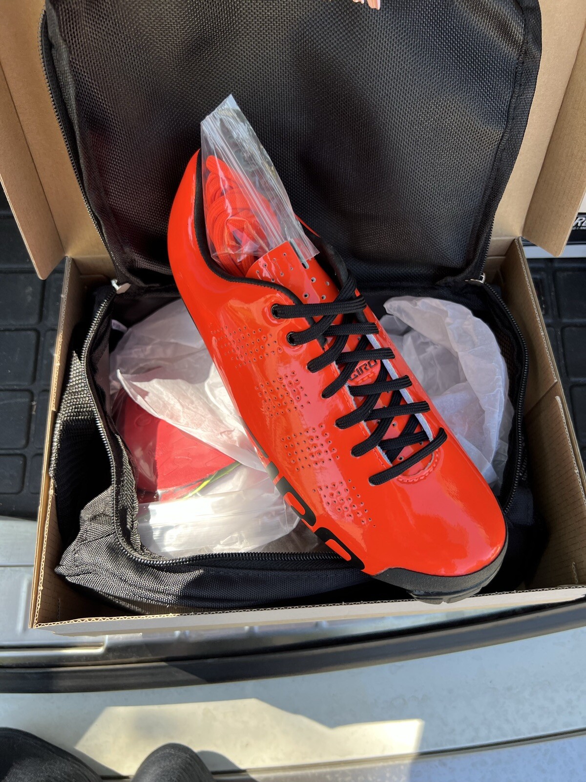 Giro Empire VR90 Gravel Cycling Shoe, Mens, Orange/Black, EU 39, US 6.5 ...