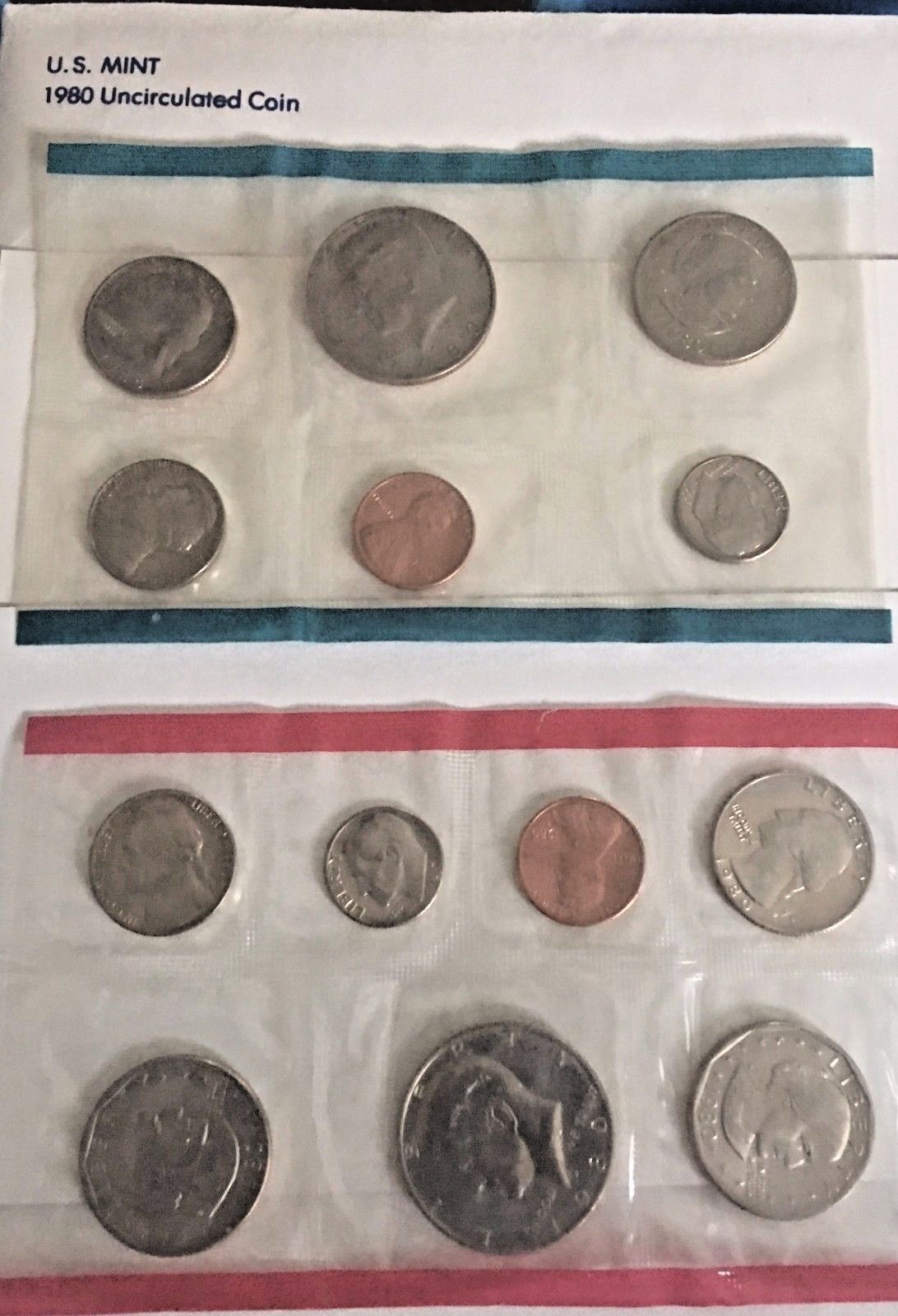1980 US MINT UNCIRCULATED 13-COIN MINT SET | eBay