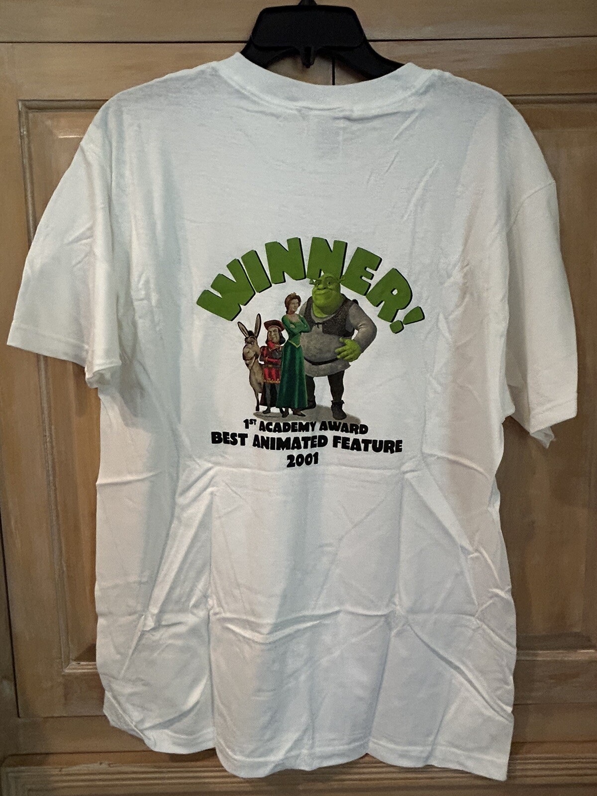 Vintage Shrek 2001 Movie Promo - Academy Award Winner T Shirt Size ...