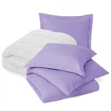 Julissa Lavender Twin/twin XL 2 PC Comforter Set Gathered Ruched Purple ...