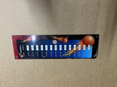 Baytek Fire Ball Fireball Ticket Redemption Arcade Game Marquee | eBay