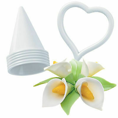 Wilton Fondant & Gum Paste Flower Former Set Calla Lily 417-1109 for ...