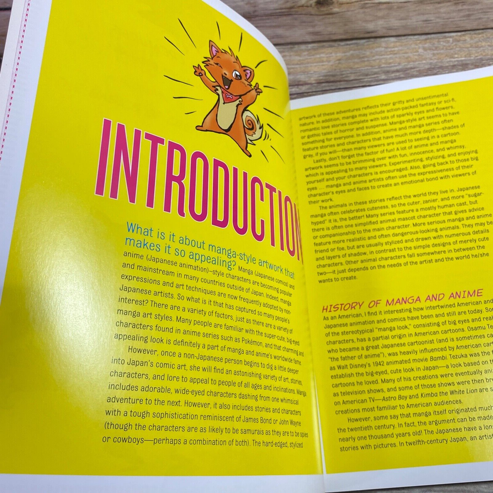 Drawing Book Anime Manga Artist Instruction Guide Chibis Style ...