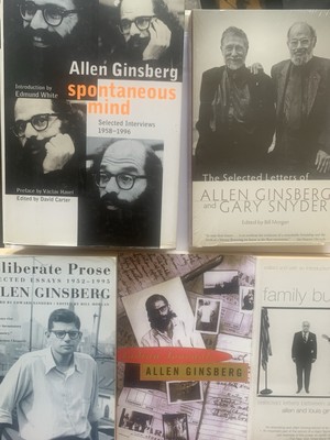 (LOT x 5) ALLEN GINSBERG BOOK BUNDLE-1st Editions—RARE FIND! READ! | eBay