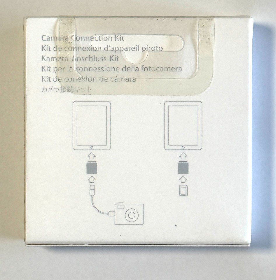 Apple iPad Camera Connection Kit SD Card & USB Adapters A1362 A1358 ...