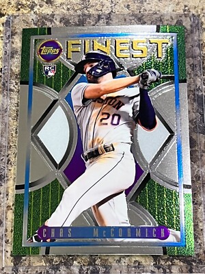 CHAS MCCORMICK 2022 TOPPS FINEST FLASHBACKS ROOKIE CARD #143 HOUSTON | eBay