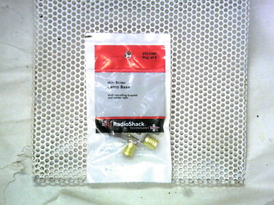 Radio Shack Mini Lamp Base for E-10 Screw Base lamps 272-0360 | eBay