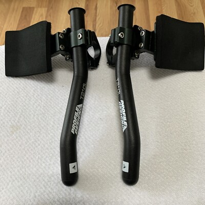 Profile Design T2+ DL Shorty Aero Bars with Generic Clips And Pads | eBay