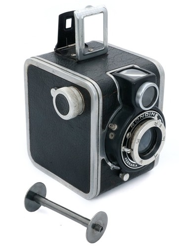 Ferrania Rondine 127 film Italy Italian camera black focusable ...