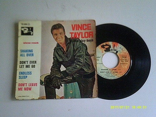 EP VINCE TAYLOR-SHAKING ALL OVER | eBay