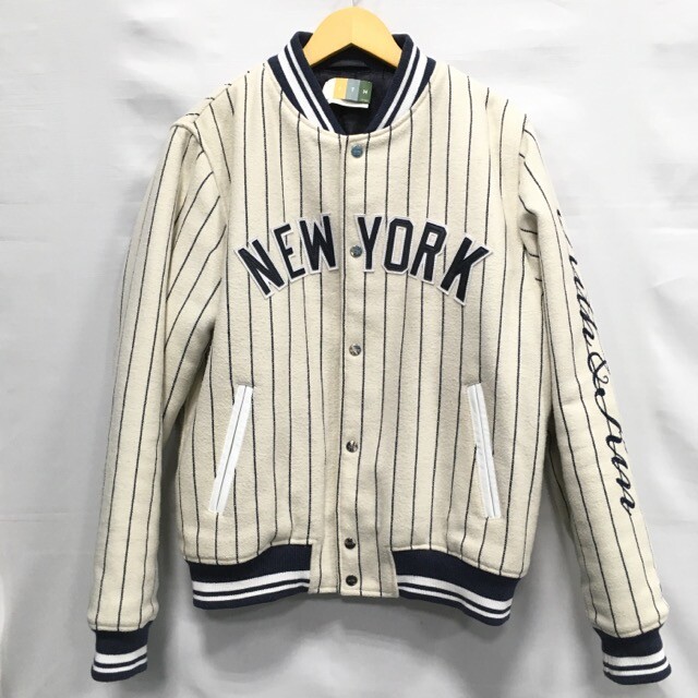 KITH x MLB New York Yankees Wool Bomber Jacket Size M - Gem