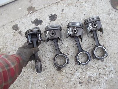 Ford 861 tractor engine motor 3)pistons pistons 4) rings rod rods ring ...