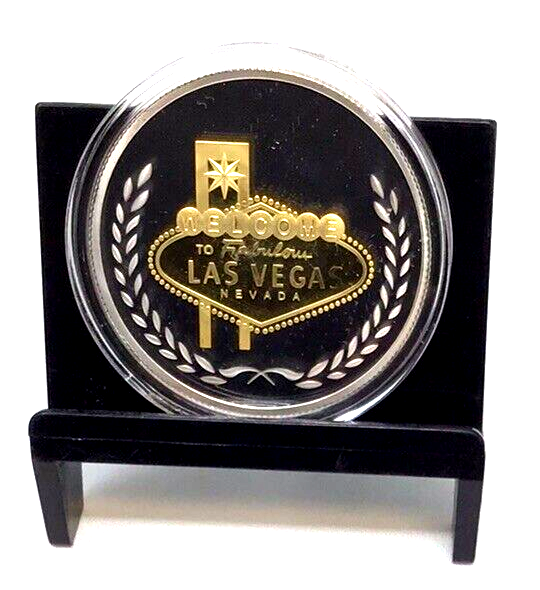Las Vegas Royal Flush Card Guard in Air-Tight Coin-Tainer**~NEW~** :E ...