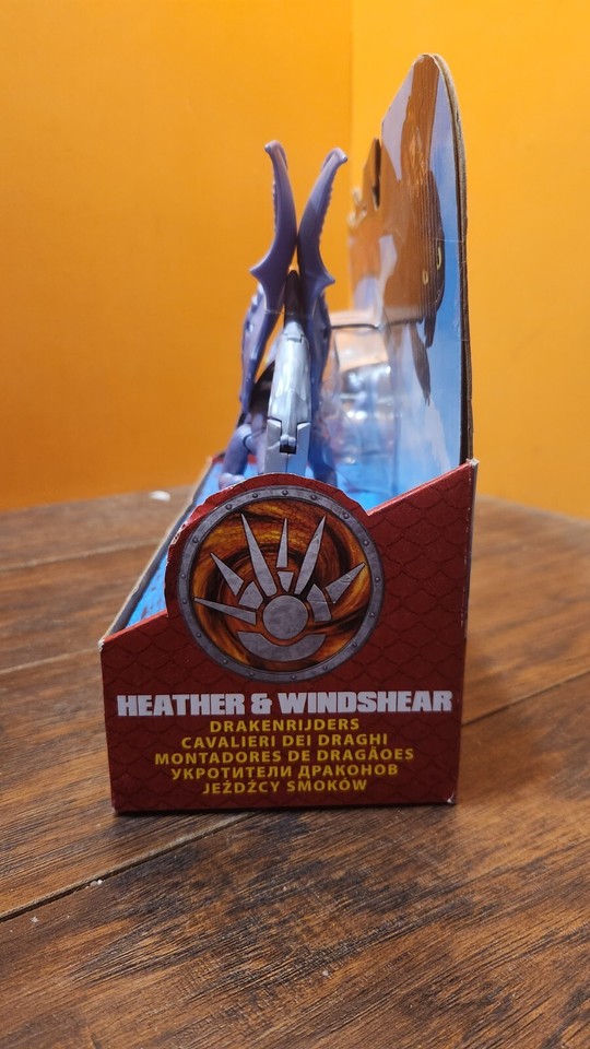 RARE How To Train Your Dragon Heather & Windshear Razorwhip 2017 Spin ...