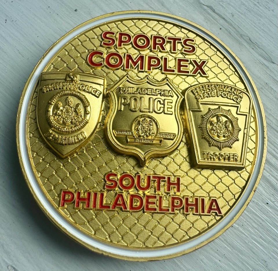 FIFA World club Cup 2025 Philadelphia Police Challenge Coin PSP State ...