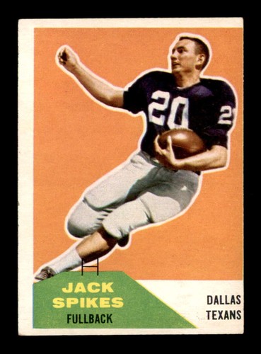 1960 Fleer #39 Jack Spikes RC VGEX X3557479 | eBay