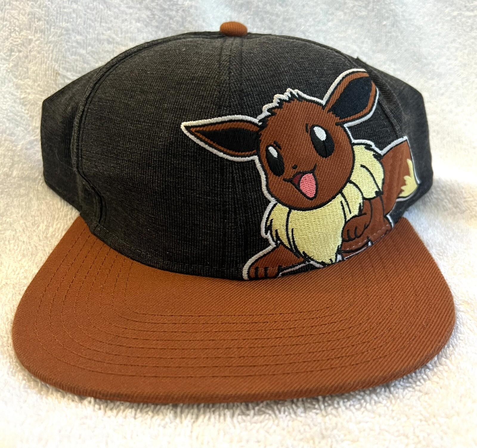 EEVEE Pokemon Game Freak Embroidery Snapback Hat 2018… - Gem