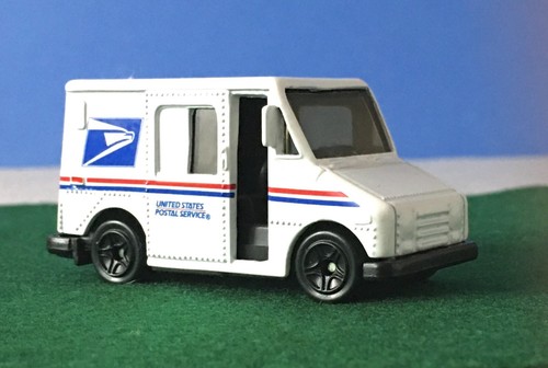USPS Postal Service Delivery Truck Matchbox 1:68 #1770EA 1999 Mattel C ...