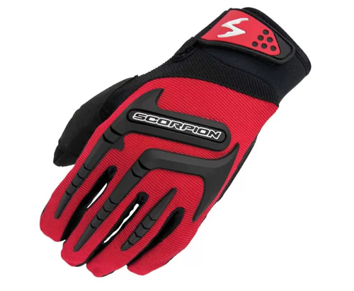 Open Box Scorpion Exo Men's Skrub Motorcycle Gloves Red Size Small | eBay